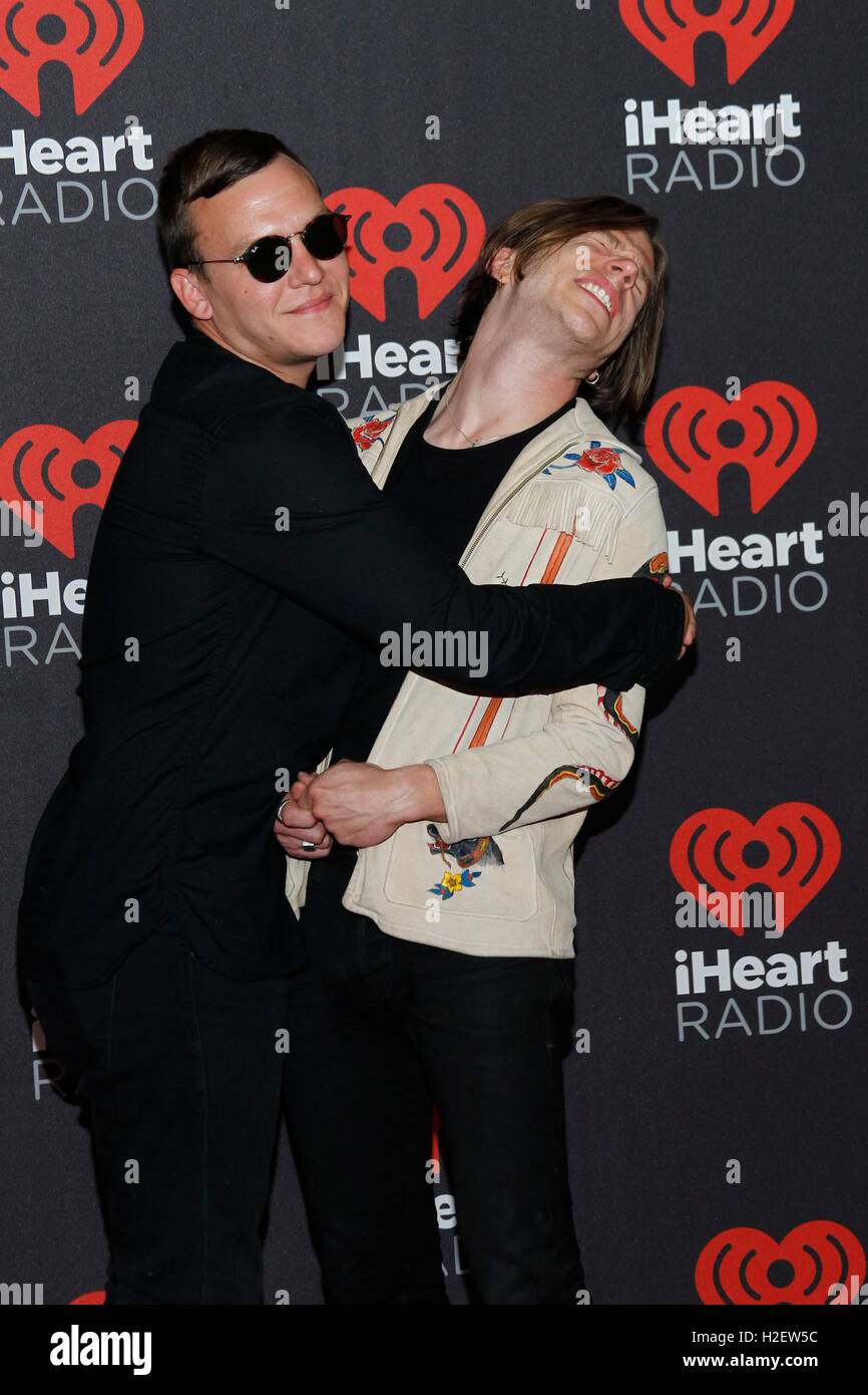 Las Vegas, NV, USA. 24th Sep, 2016. Brad Schultz and Matthew Schultz of ...