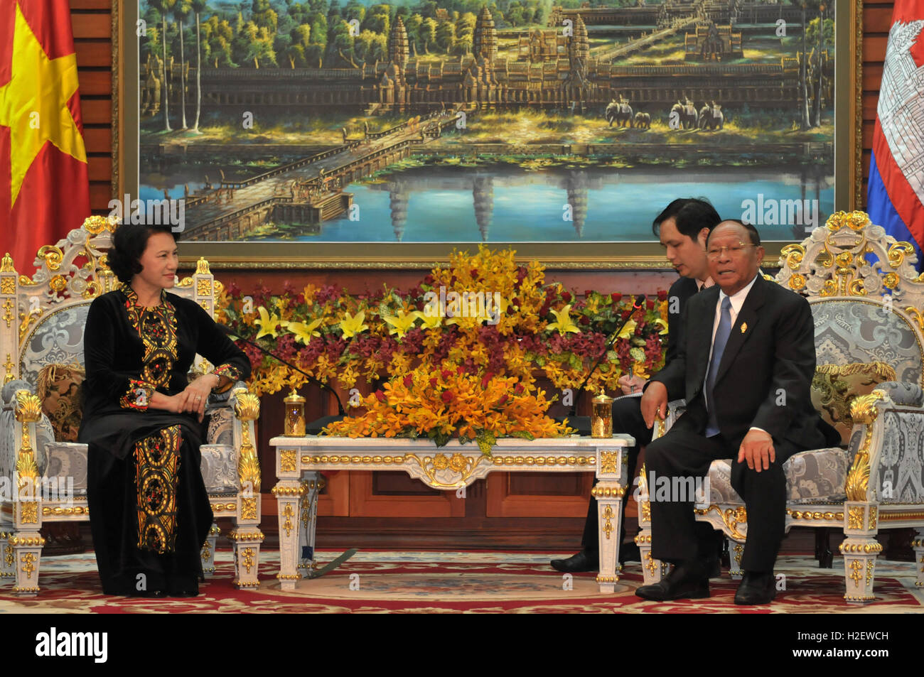 Phnom Penh, Cambodia. 27th Sep, 2016. Vietnamese National Assembly ...