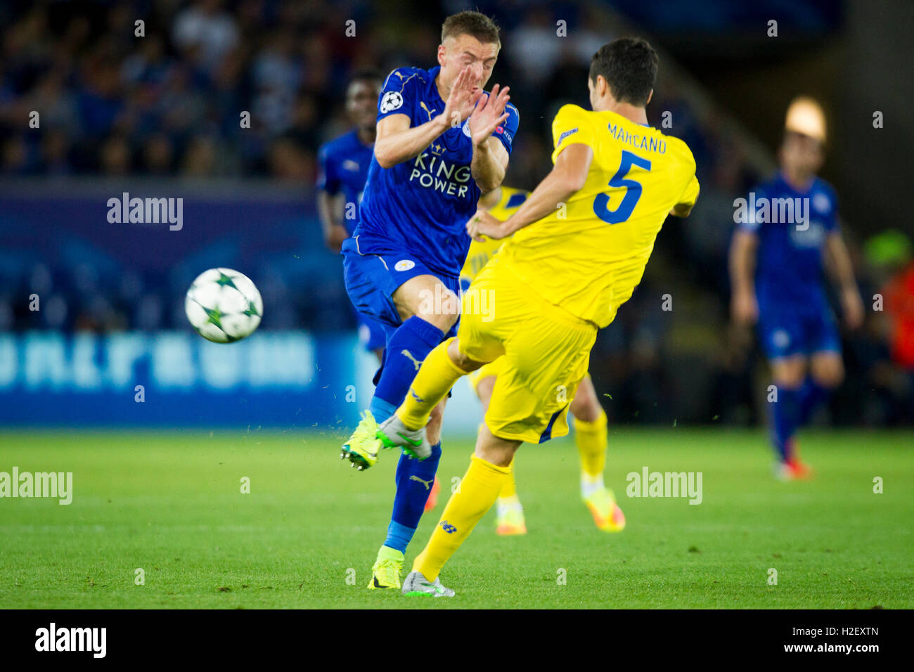 King Power Stadium, Leicester, UK. 27th Sep, 2016. UEFA Champions ...