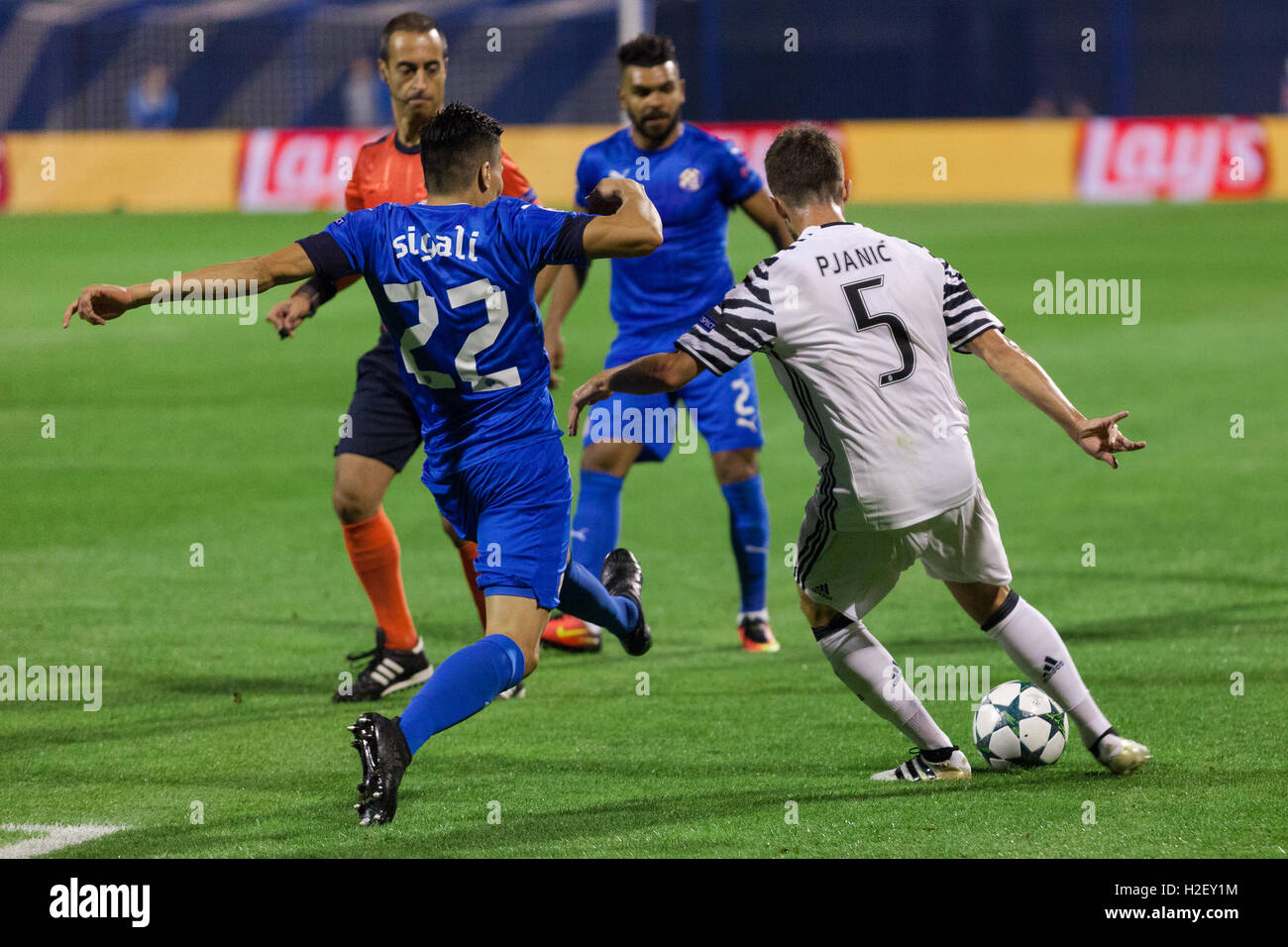 Athletes of team croatia and athletes of team italy hi-res stock ...