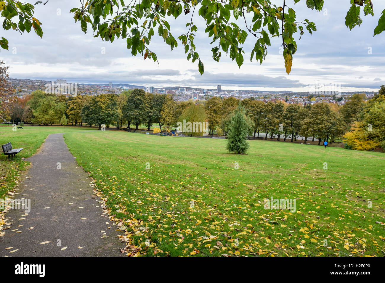 Meersbrook Park, Sheffield, South Yorkshire, UK. 28th October 2016. UK ...