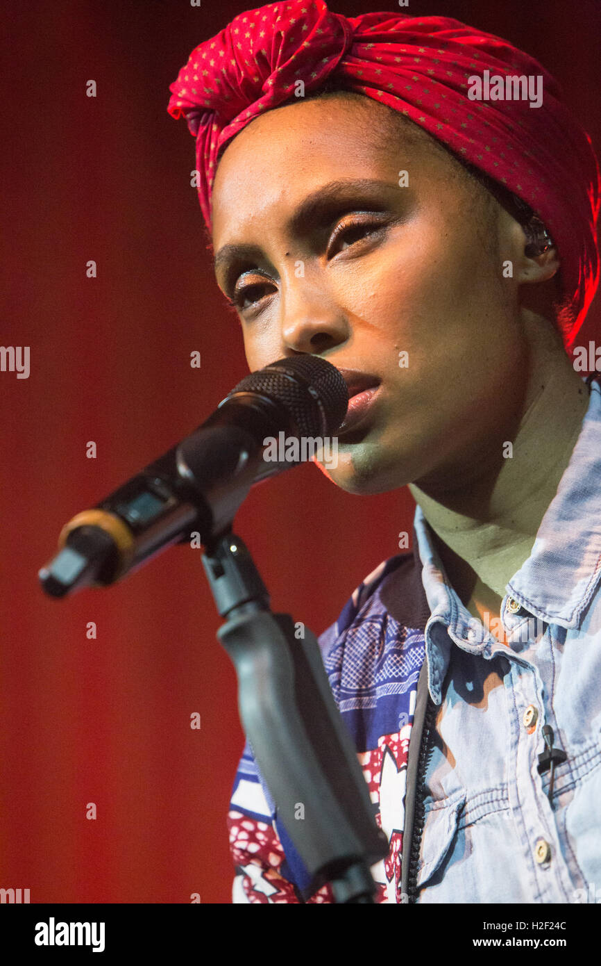 Milan Italy. 27th October 2016. The French pop-soul singer Nadia ...