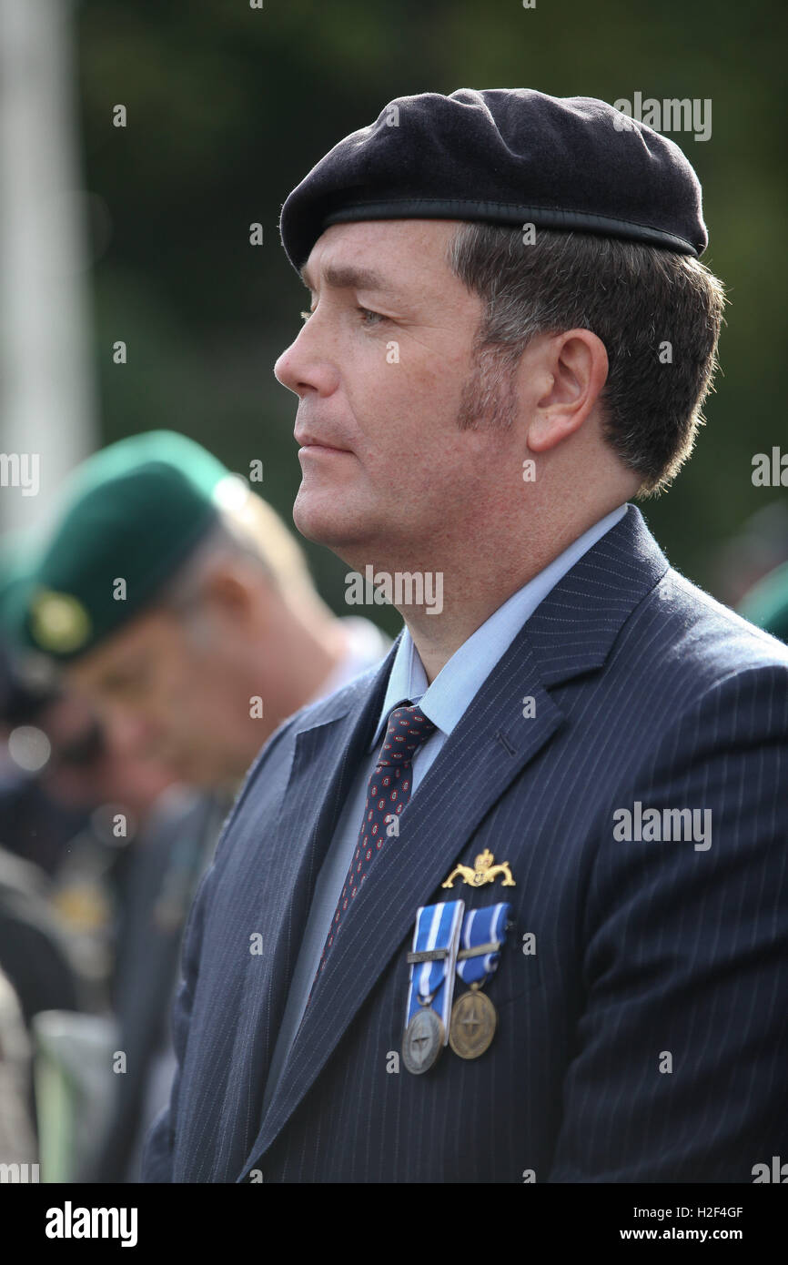 London, UK. 28th Oct, 2016. Former and serving members of the armed ...