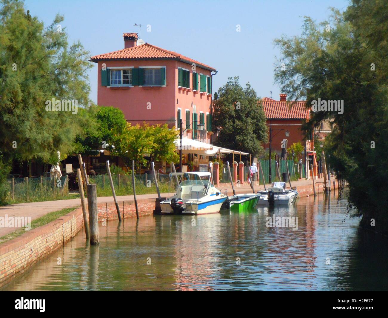 view of the island of Torcello | usage worldwide Stock Photo - Alamy