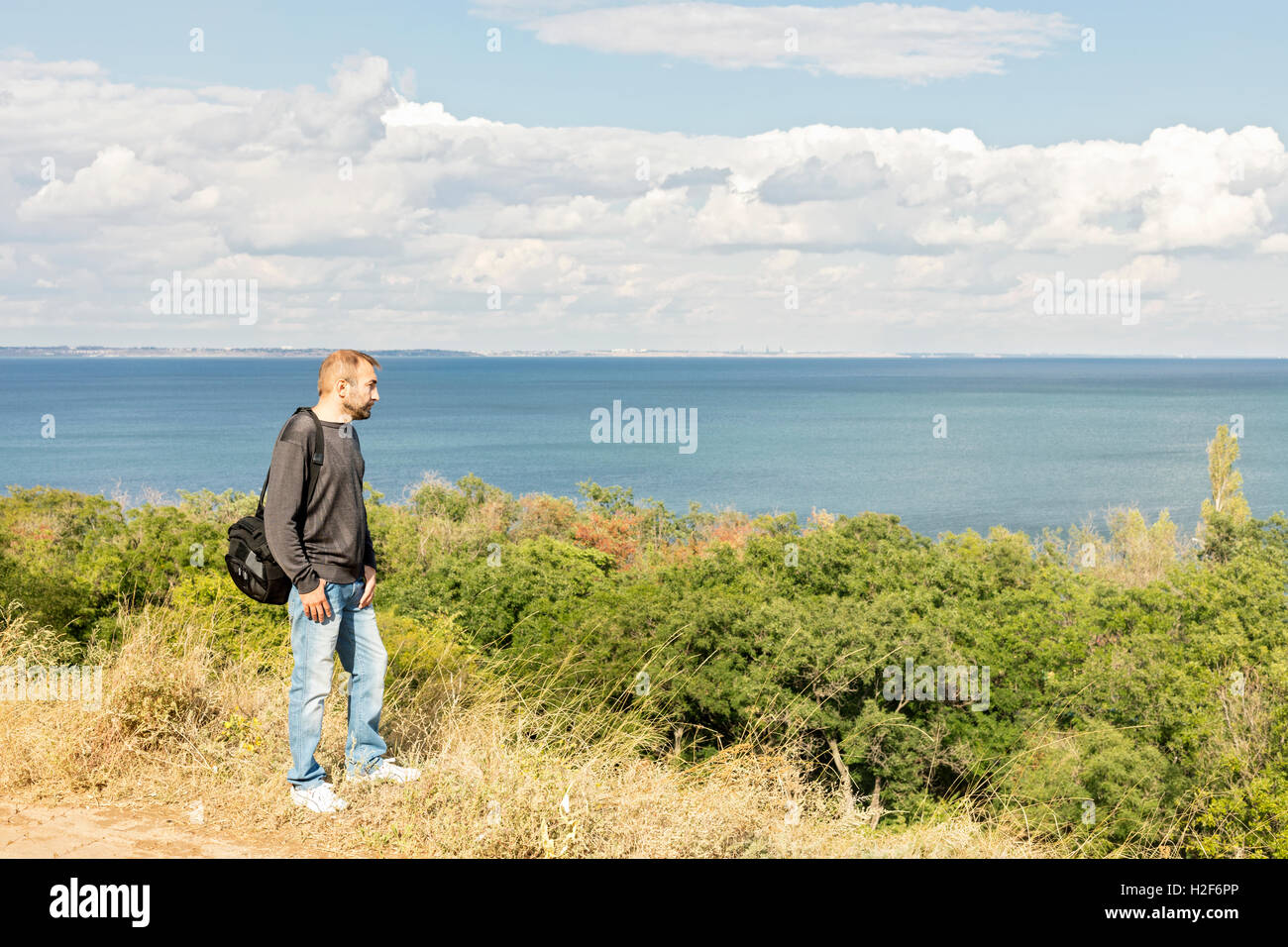 Man landscape hi-res stock photography and images - Alamy