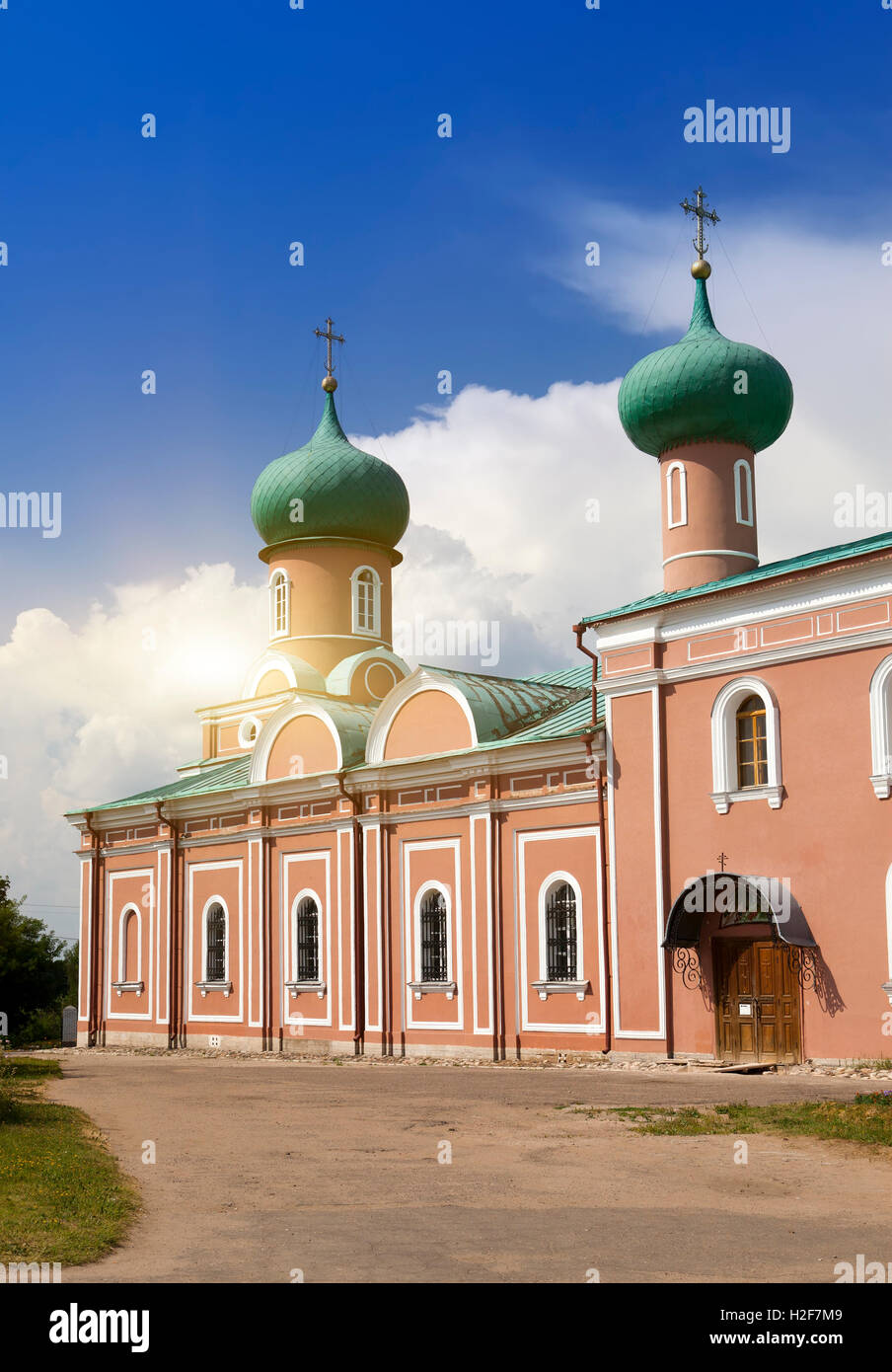 Tikhvin Assumption Monastery, a Russian Orthodox, (Tihvin, Saint ...