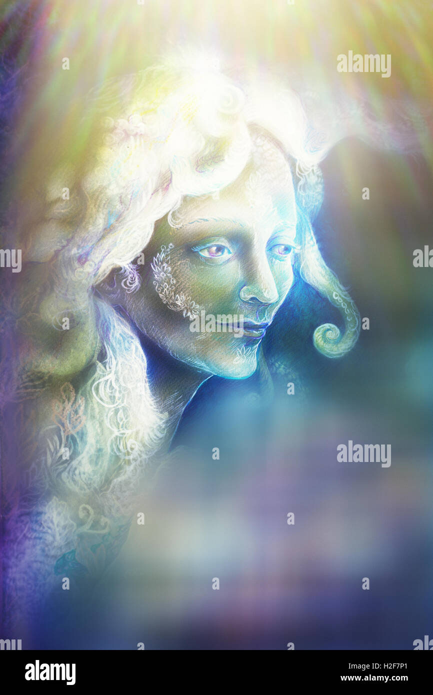 Beautiful radiant mystical background hi-res stock photography and ...