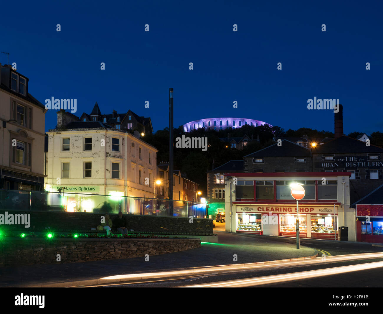 Mccaig’s tower oban hi-res stock photography and images - Alamy