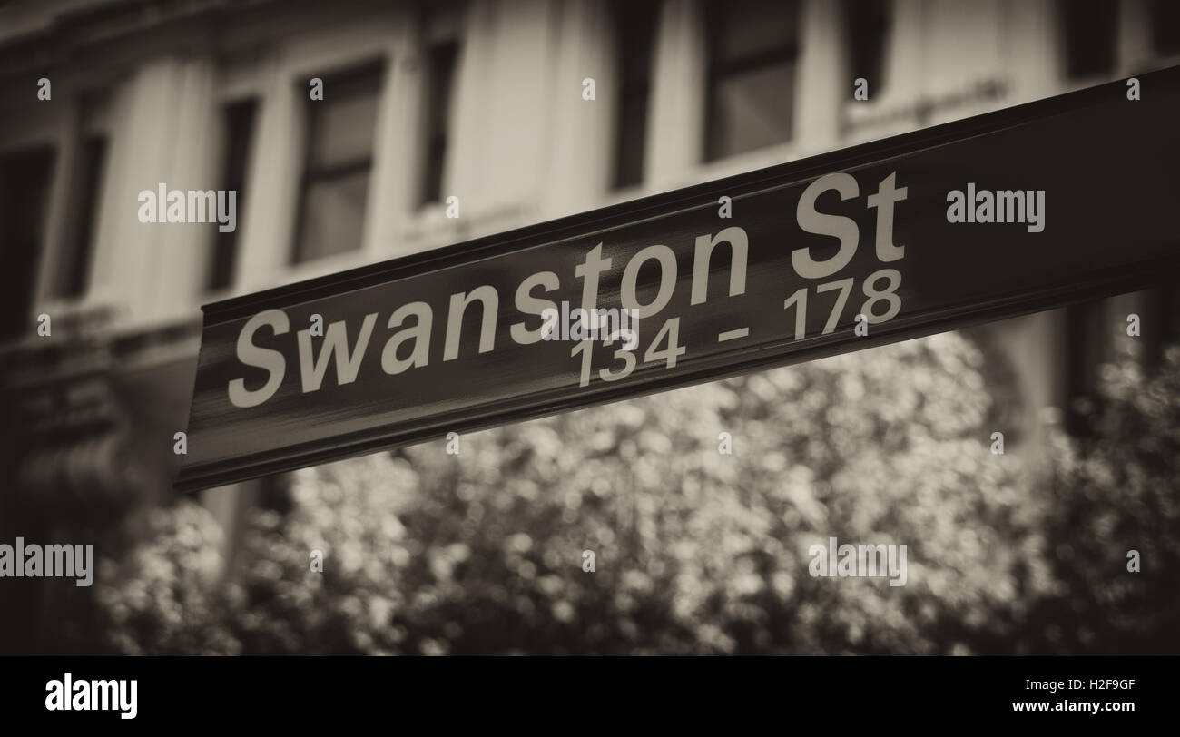 Flinders street station sign hi-res stock photography and images - Alamy