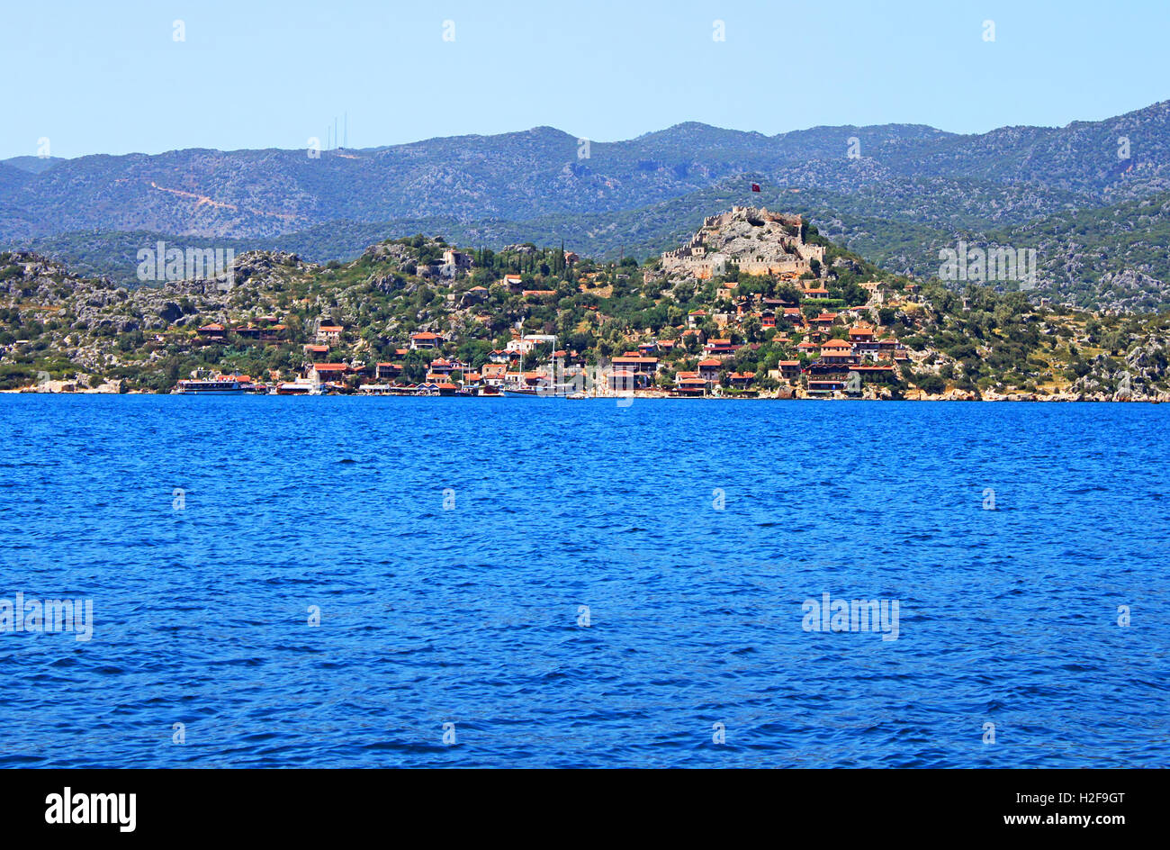 Kekova island, Turkey Stock Photo - Alamy