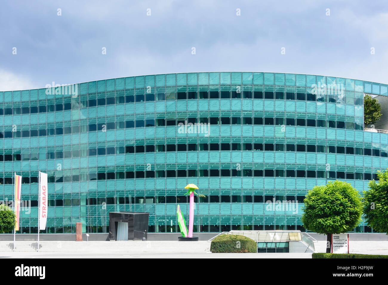 Spittal an der Drau: STRABAG headquarters, , Kärnten, Carinthia ...