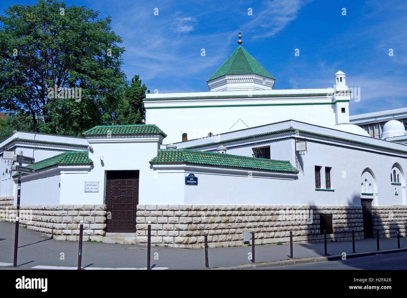 Grand Mosque and Islamic Centre, Paris, France Stock Photo - Alamy