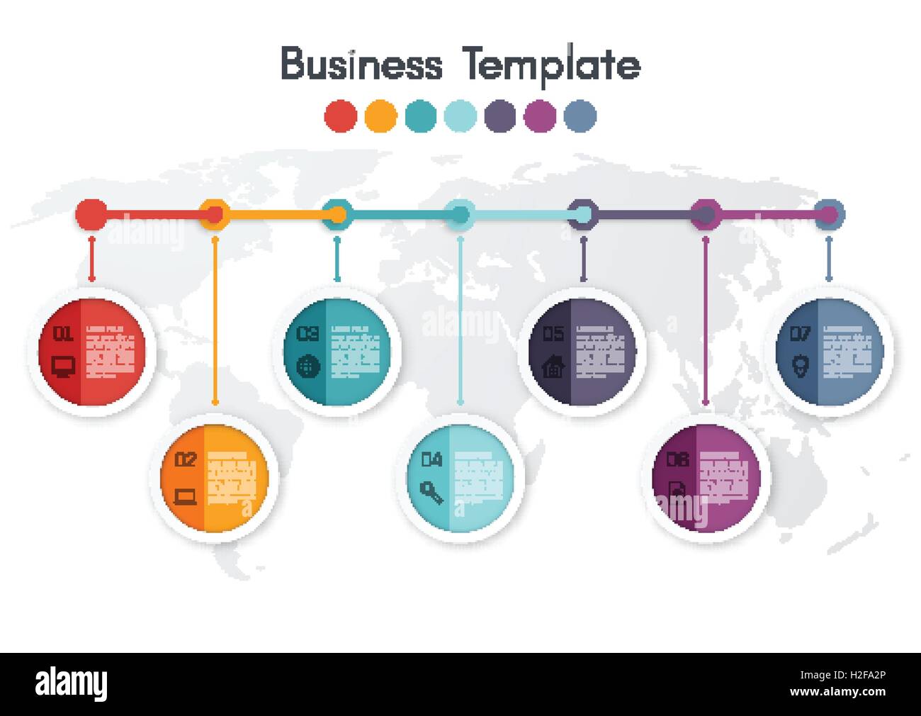 Timeline infographics template Stock Vector Image & Art - Alamy