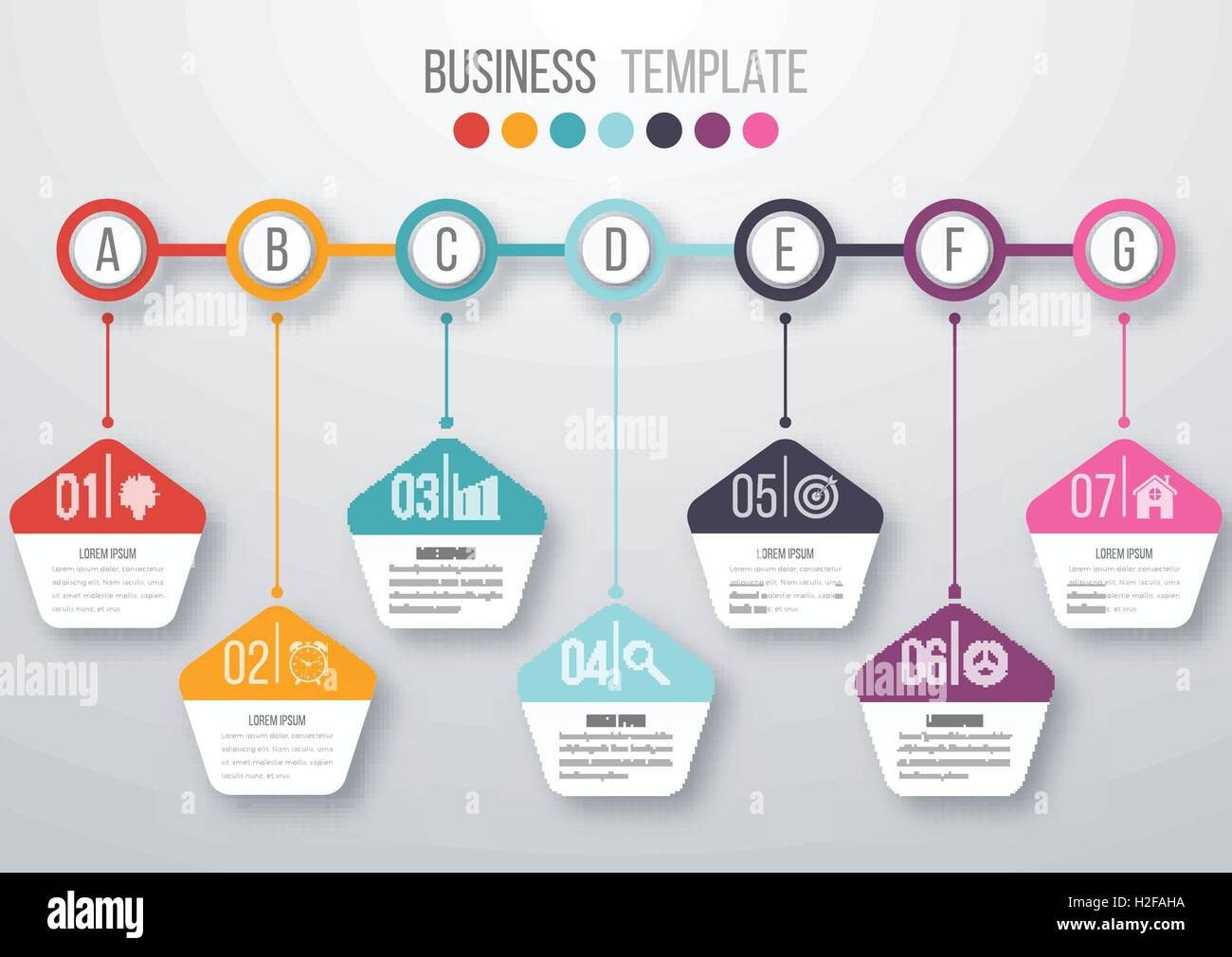 Timeline infographics template Stock Vector Image & Art - Alamy