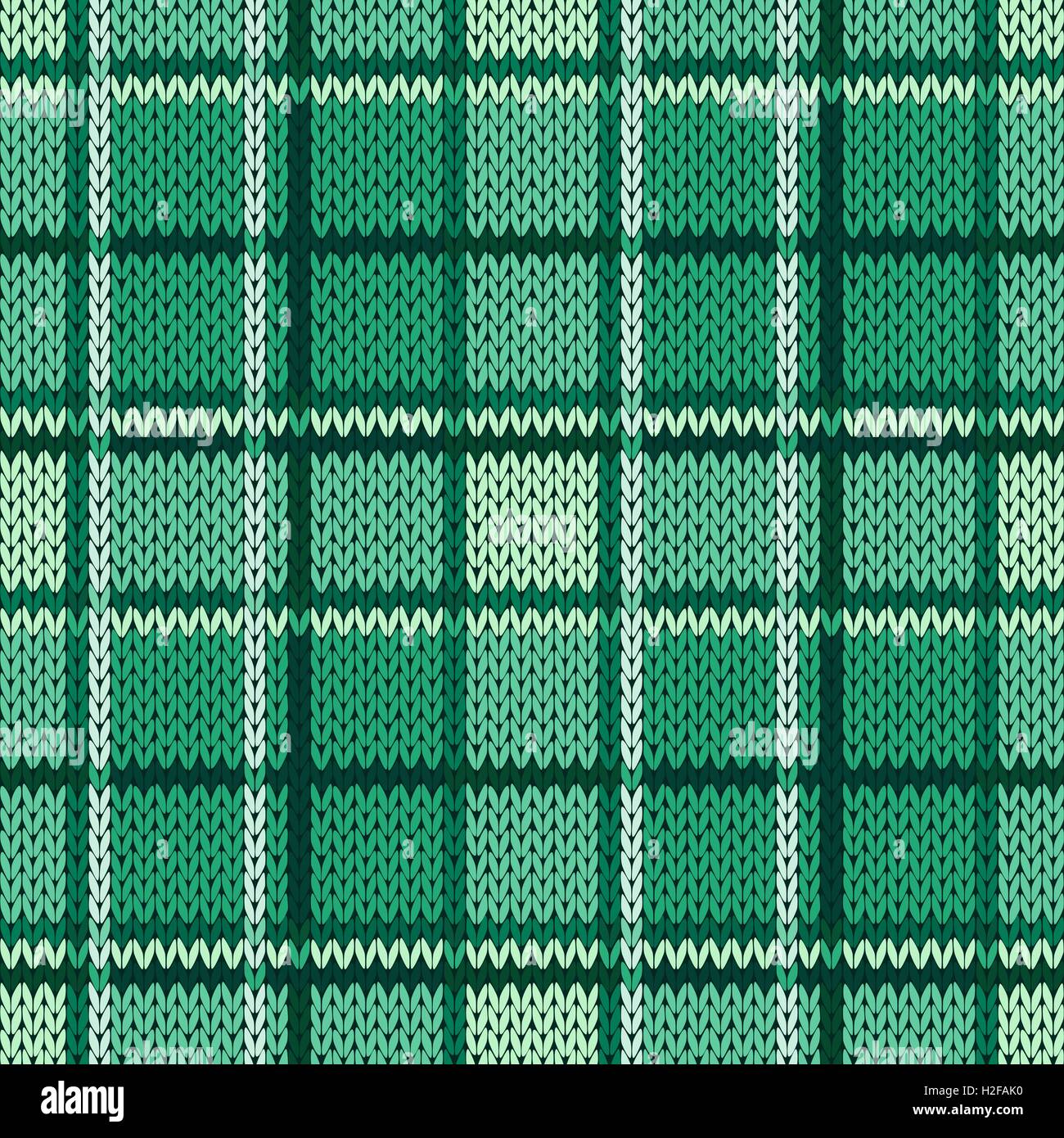 Knitting seamless vector pattern with perpendicular lines as a woollen ...