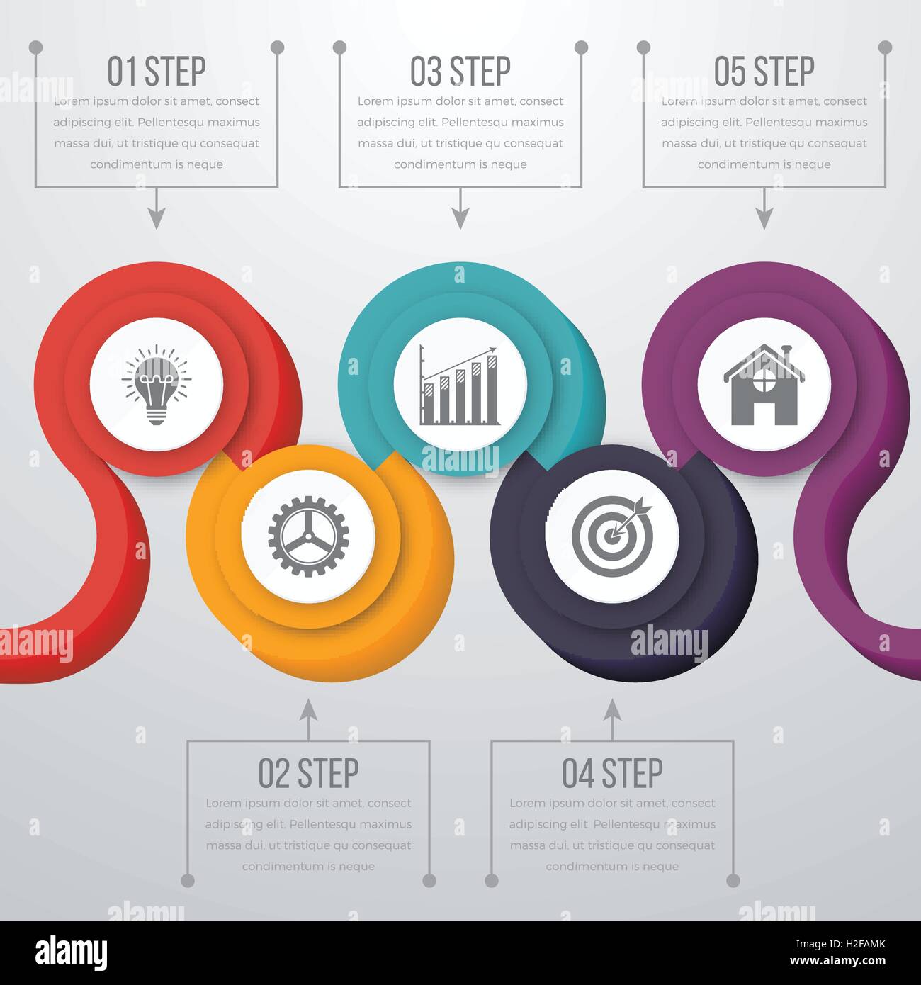 Timeline Vector 3d Infographic Stock Vector Image & Art - Alamy