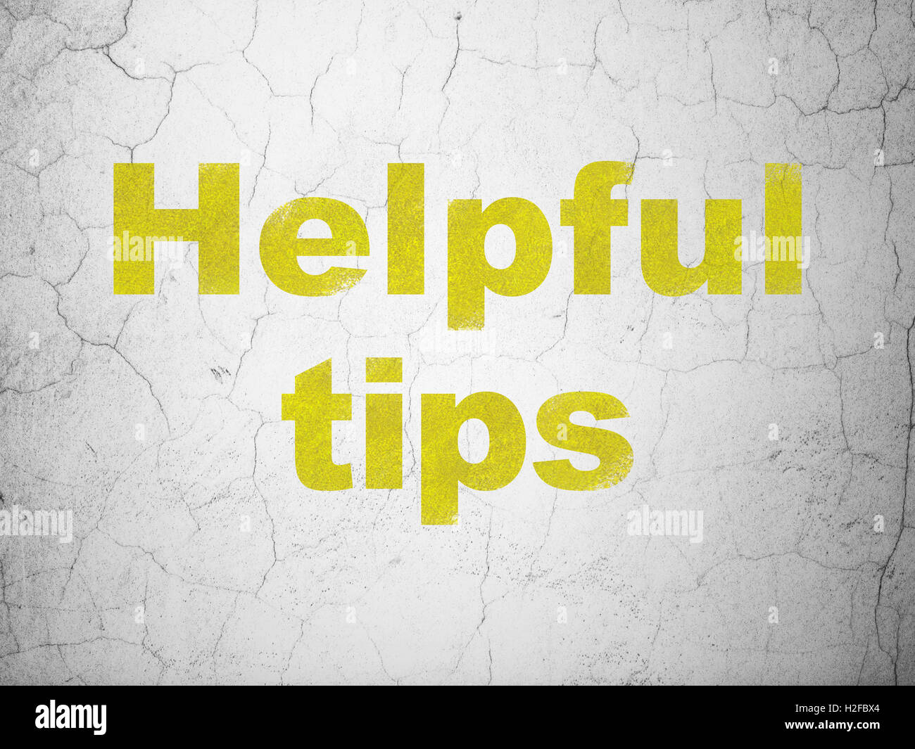 Education concept: Helpful Tips on wall background Stock Photo - Alamy