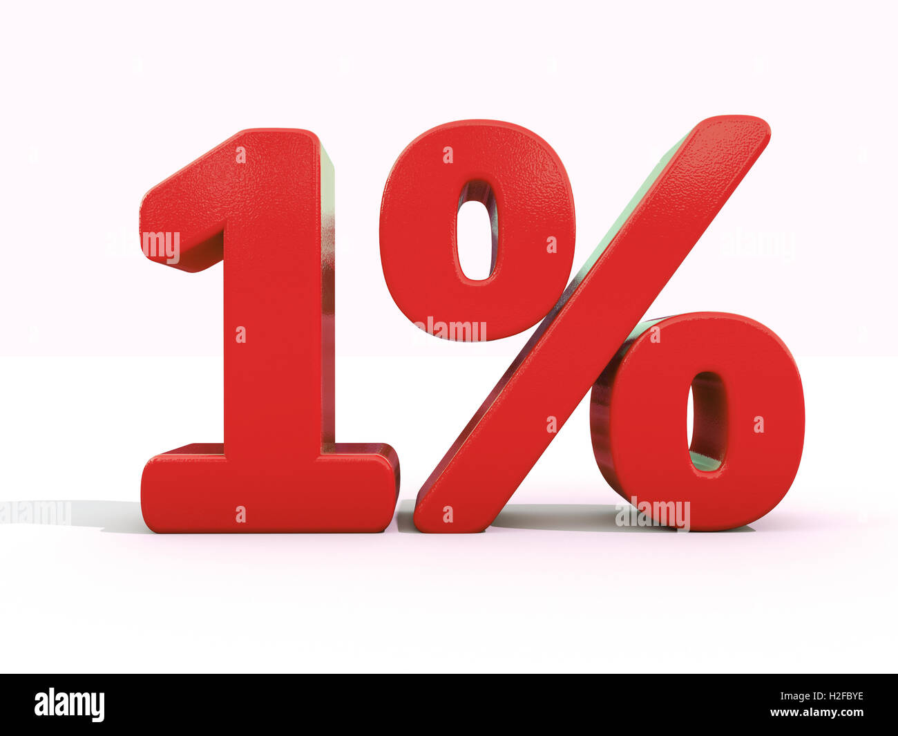 Percentage rate icon on a white background Stock Photo - Alamy