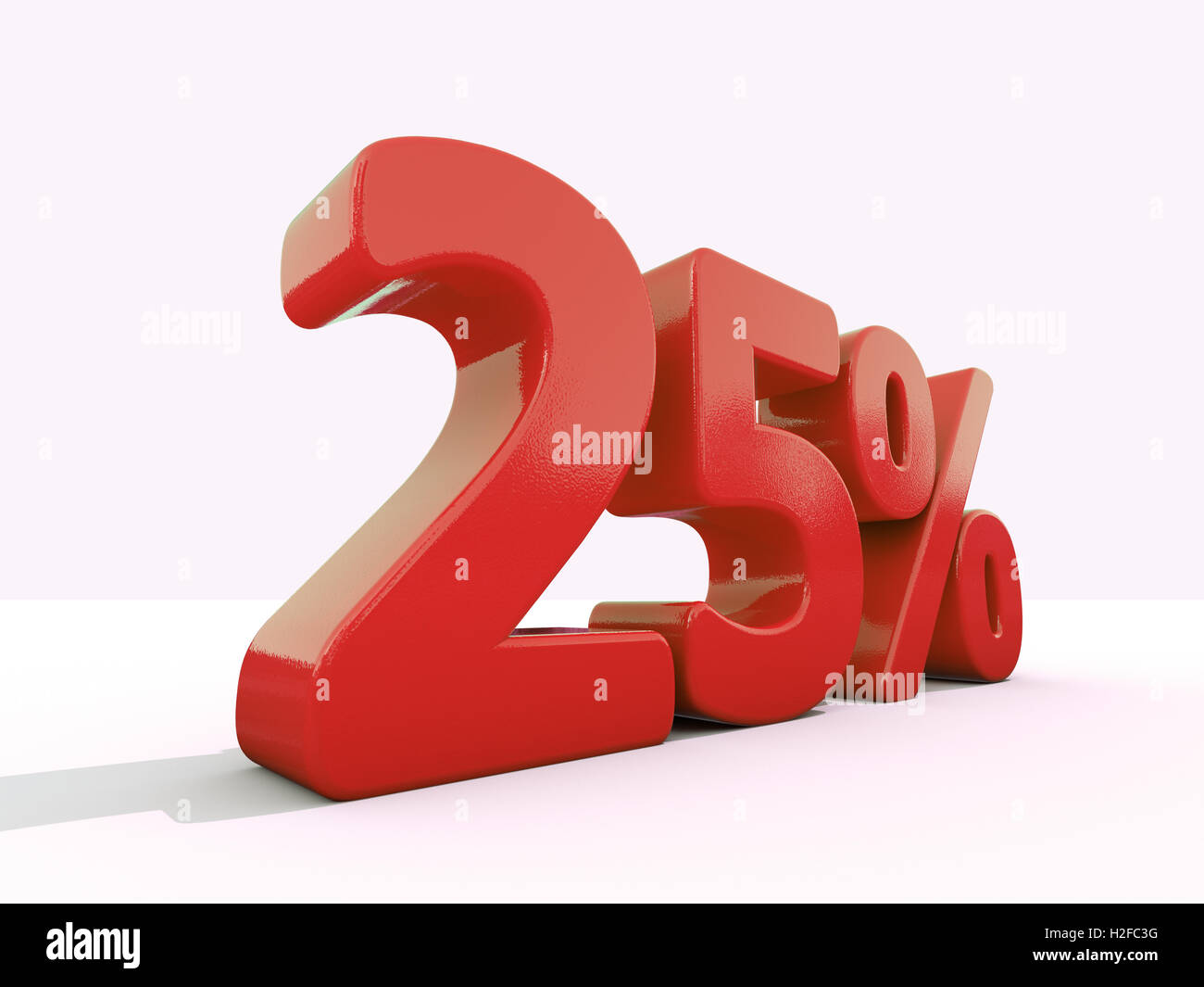 Percentage rate icon on a white background Stock Photo - Alamy