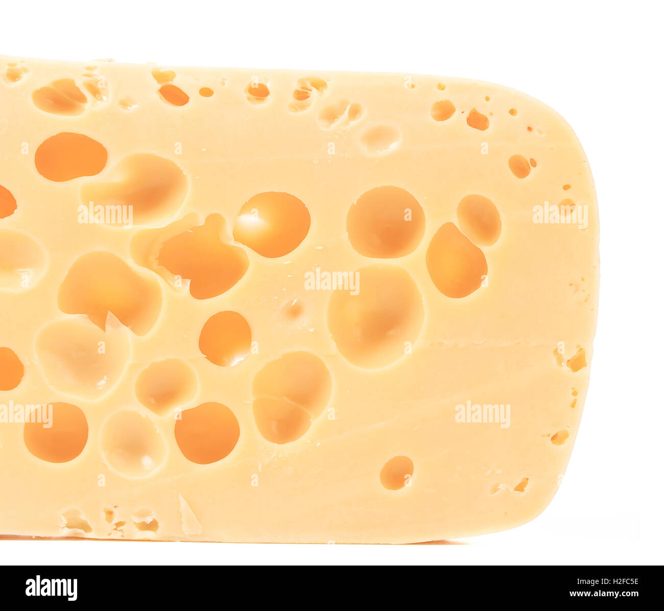 Close up of cheese slice Stock Photo - Alamy