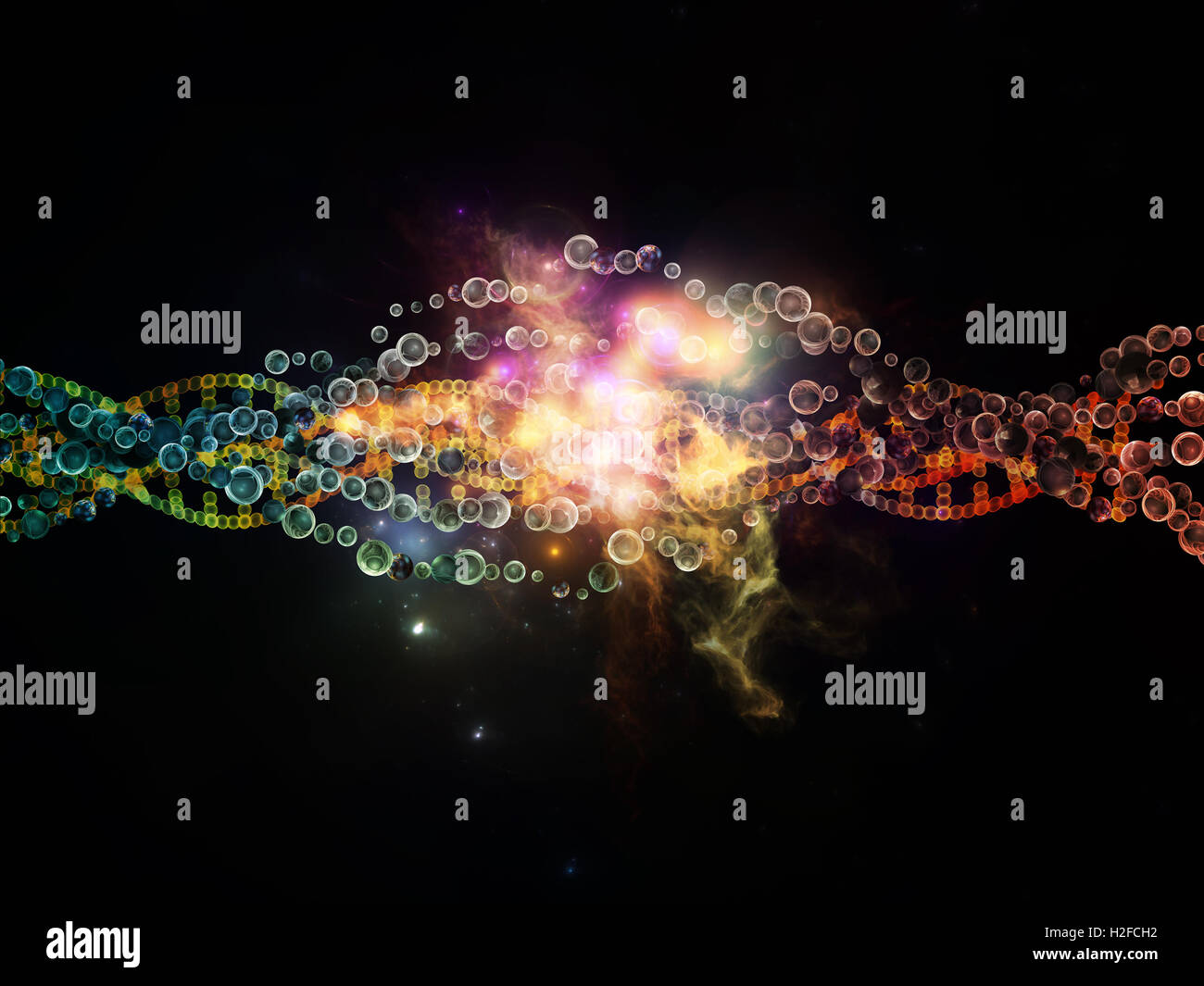 Dance of Microcosm Stock Photo - Alamy