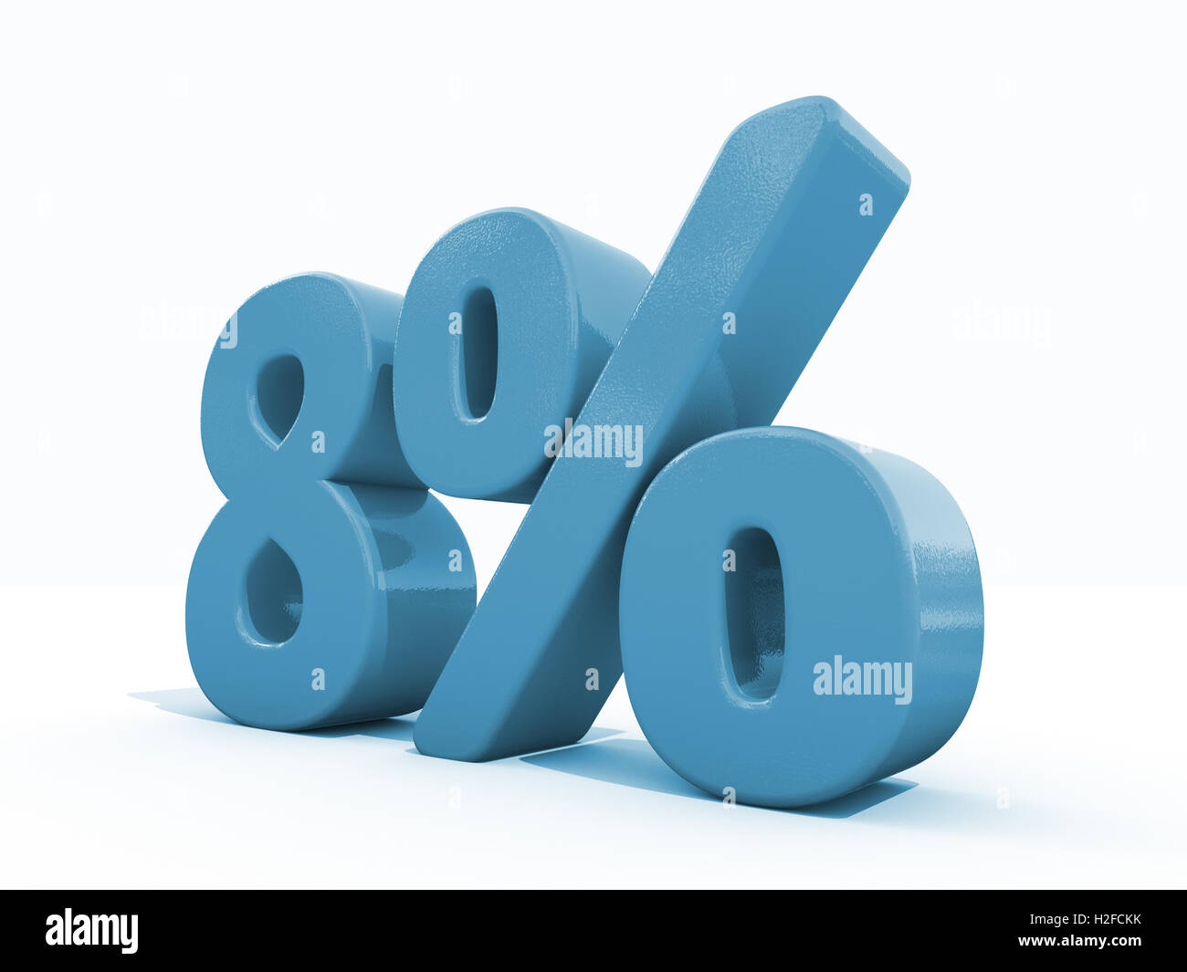Percentage rate icon on a white background Stock Photo - Alamy