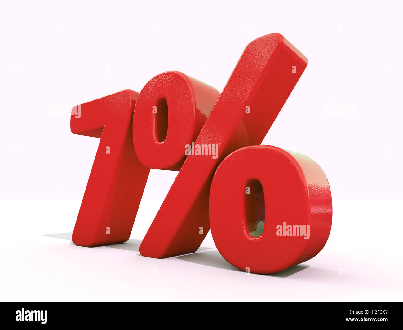 Percentage rate icon on a white background Stock Photo - Alamy