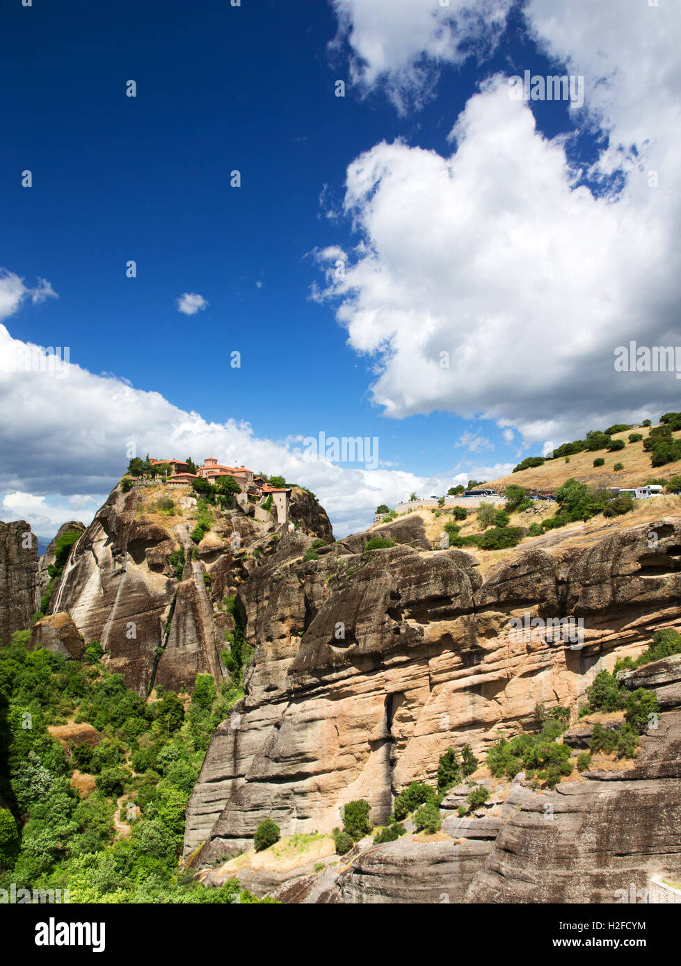 rock in Meteora Stock Photo - Alamy