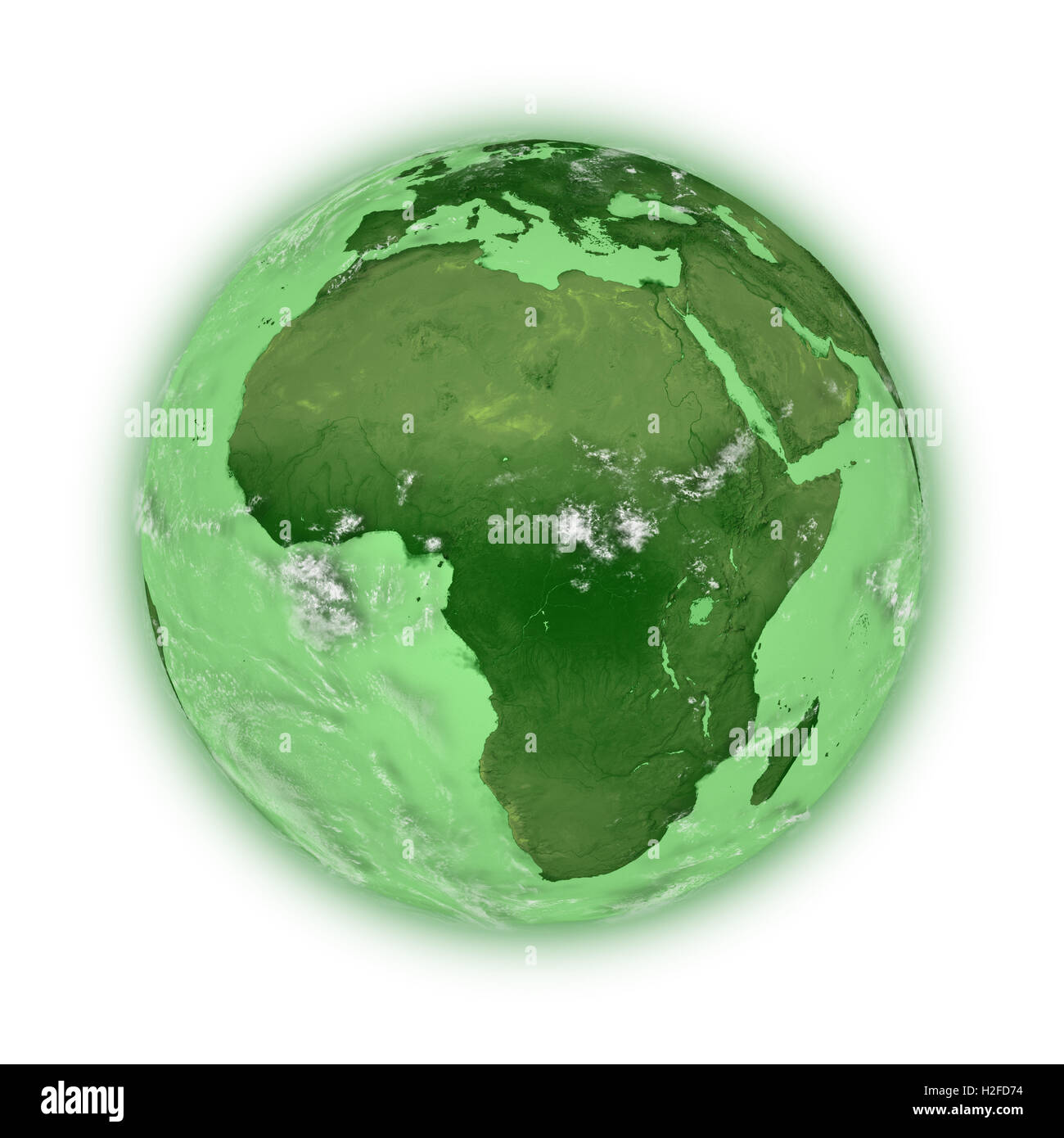 Africa on planet Earth Stock Photo - Alamy