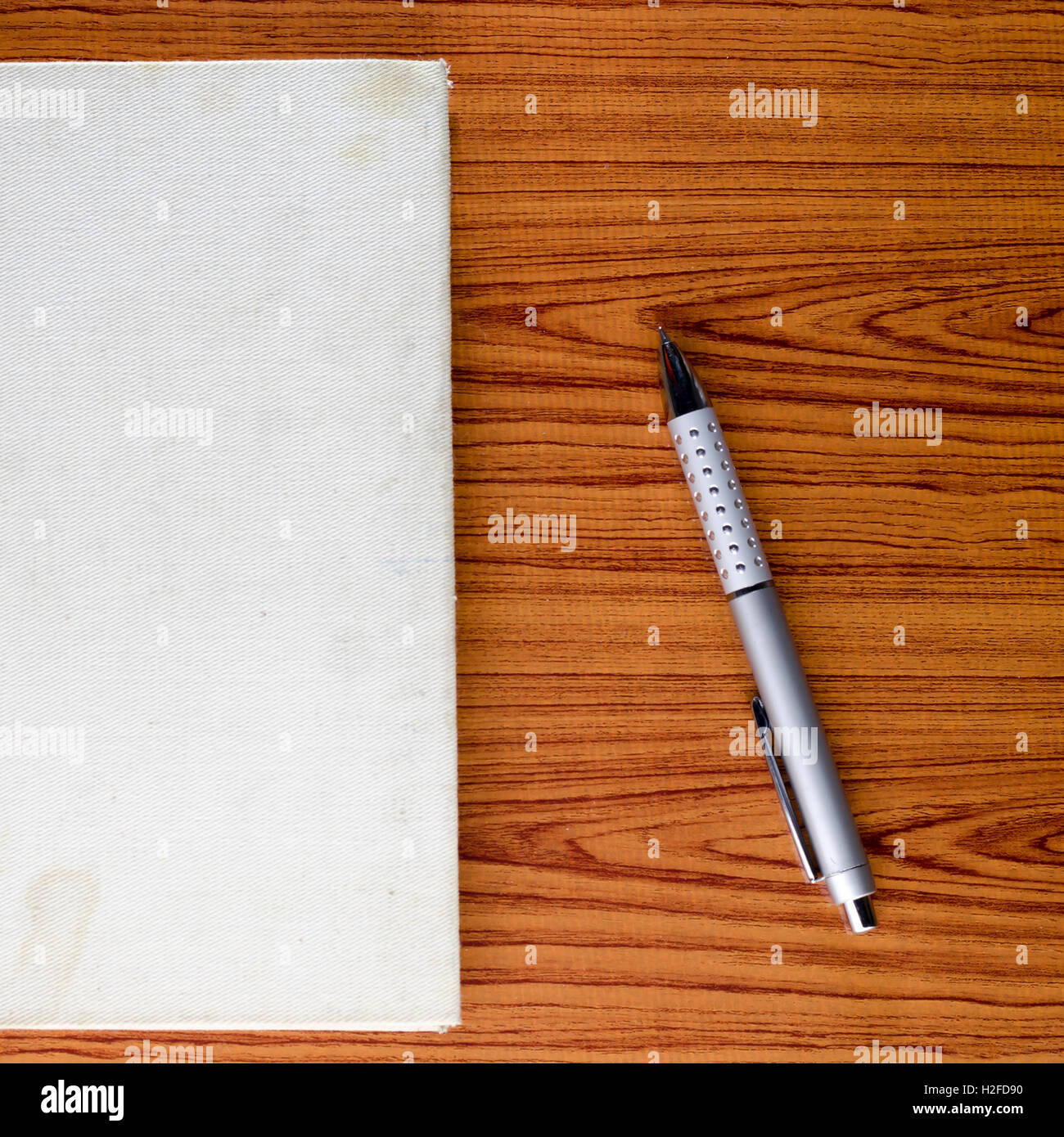 Leather book open overhead hi-res stock photography and images - Alamy