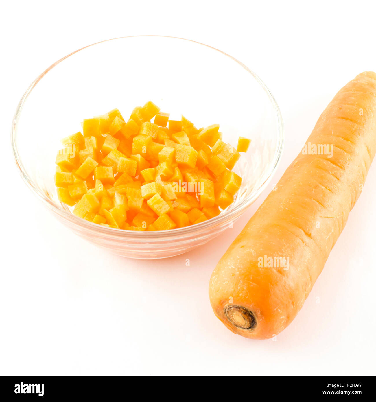 carrot isolated on white background Stock Photo - Alamy