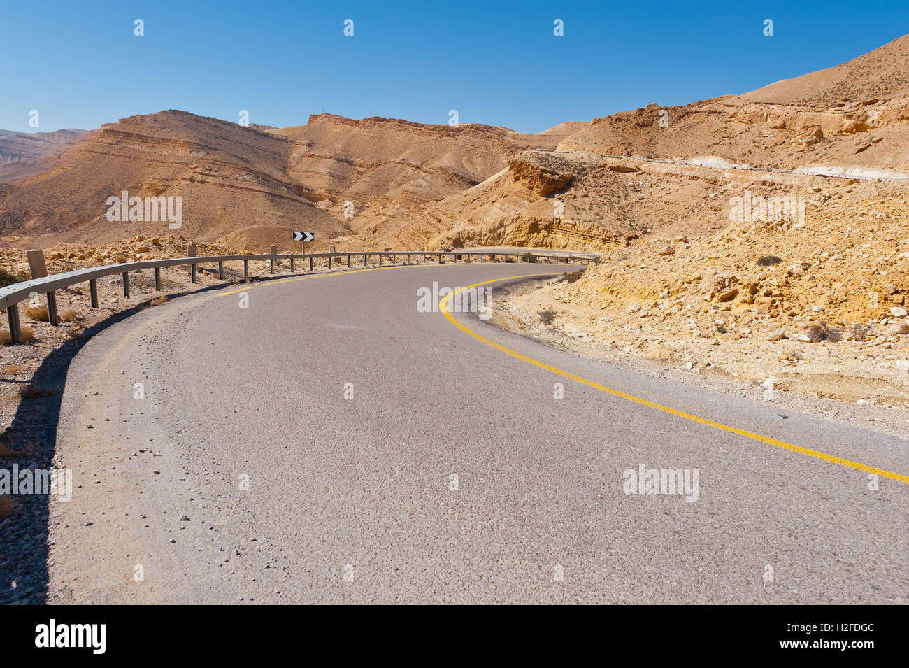 Meandering desert road hi-res stock photography and images - Alamy