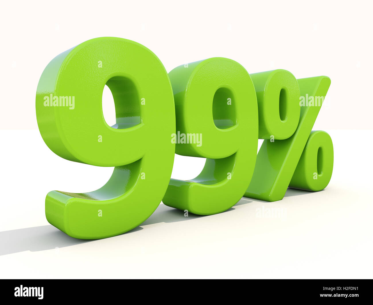 99 percentage Cut Out Stock Images & Pictures - Alamy