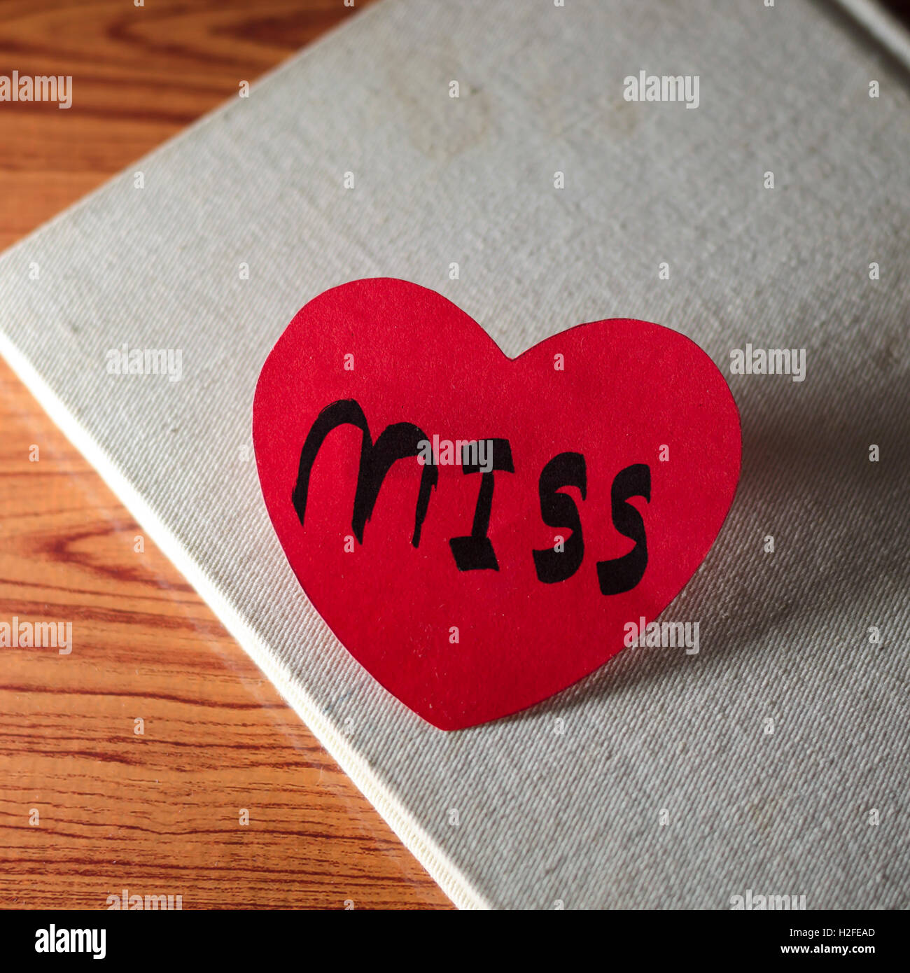 diary of love Stock Photo - Alamy
