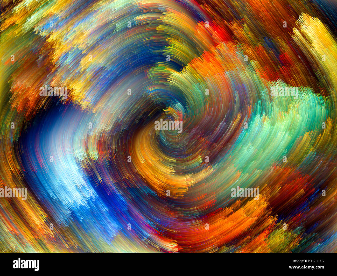 Unfolding of Color Stock Photo - Alamy