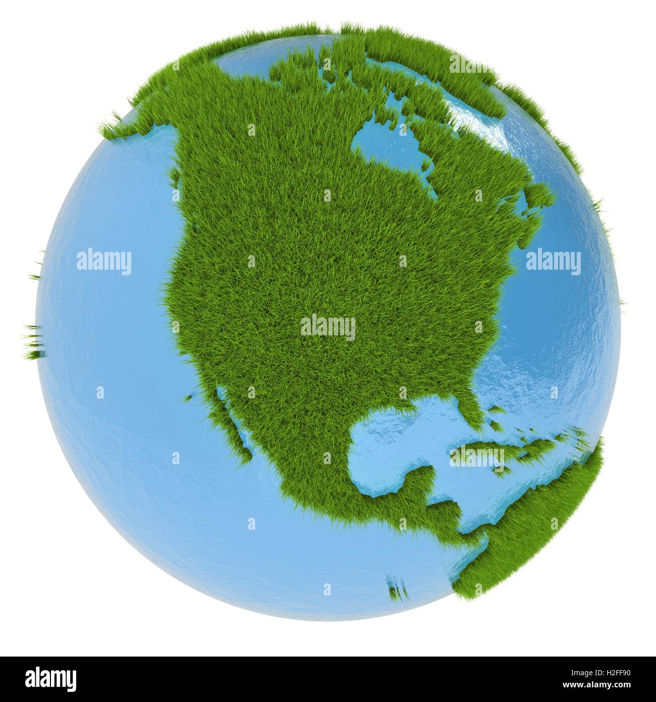 North america on 3d Cut Out Stock Images & Pictures - Alamy