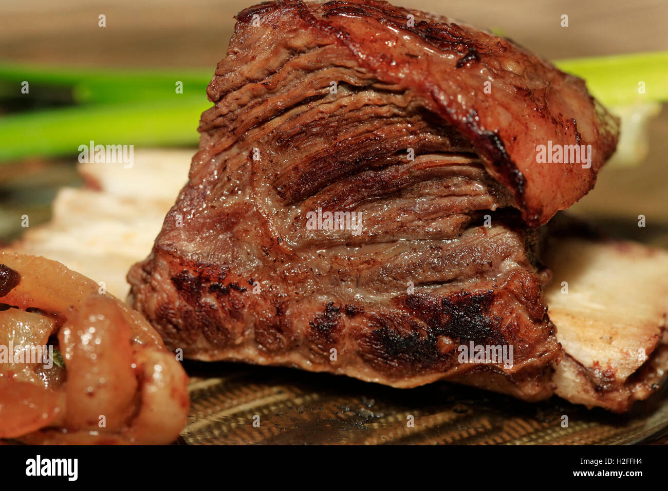 Roast red beef meat Stock Photo - Alamy