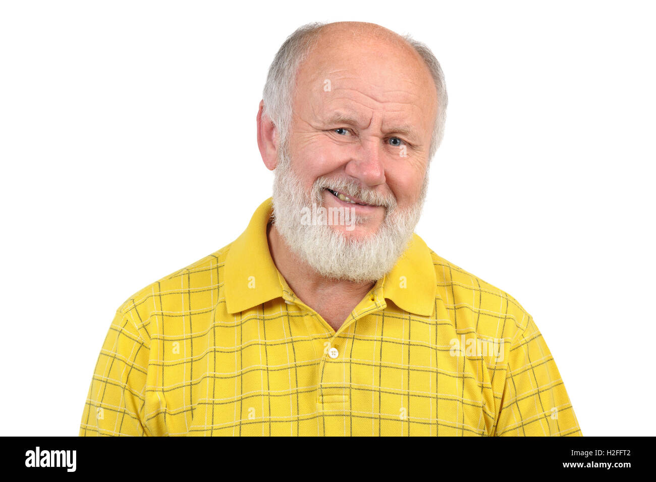 Bald bearded man gestures hi-res stock photography and images - Alamy
