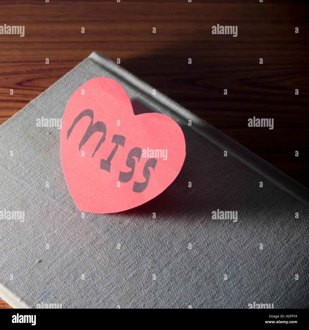 diary of love Stock Photo - Alamy
