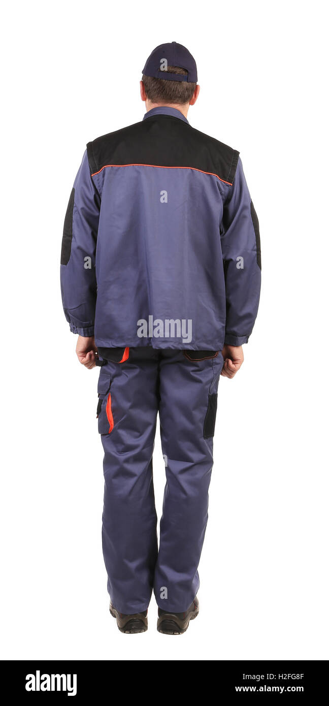 Worker cleaning Cut Out Stock Images & Pictures - Alamy