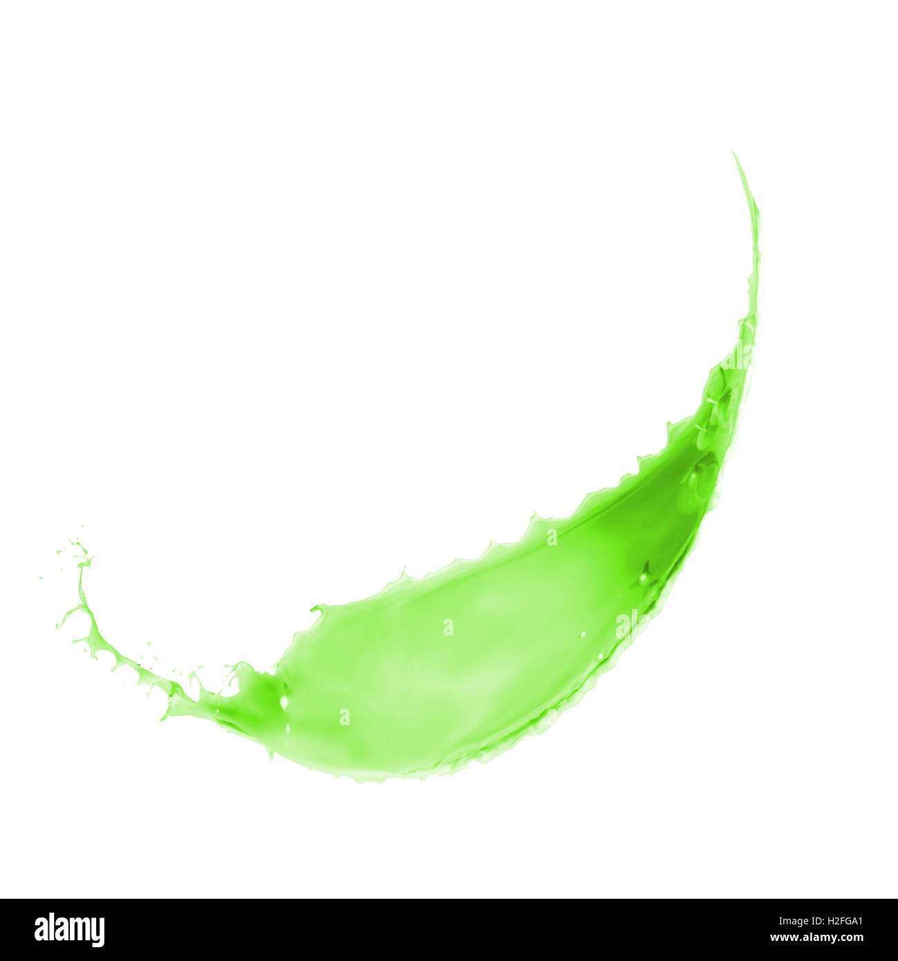 Splash color fluid ink Cut Out Stock Images & Pictures - Alamy