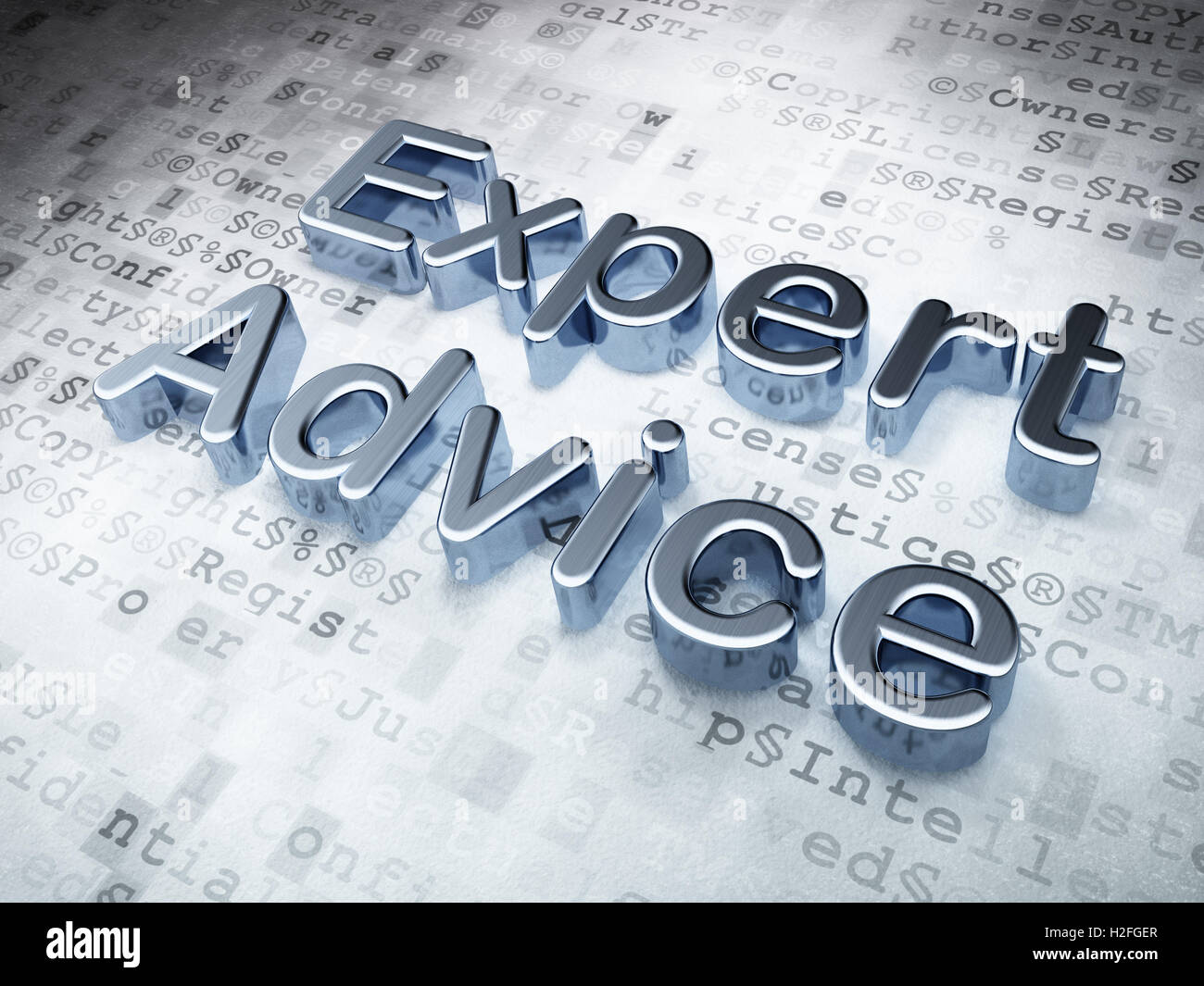 Law concept: Silver Expert Advice on digital background Stock Photo - Alamy