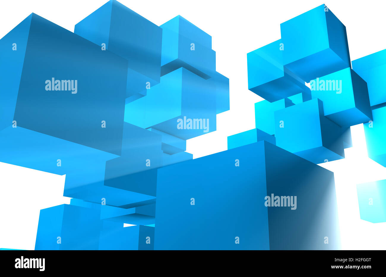 Futuristic cubes hi-res stock photography and images - Alamy