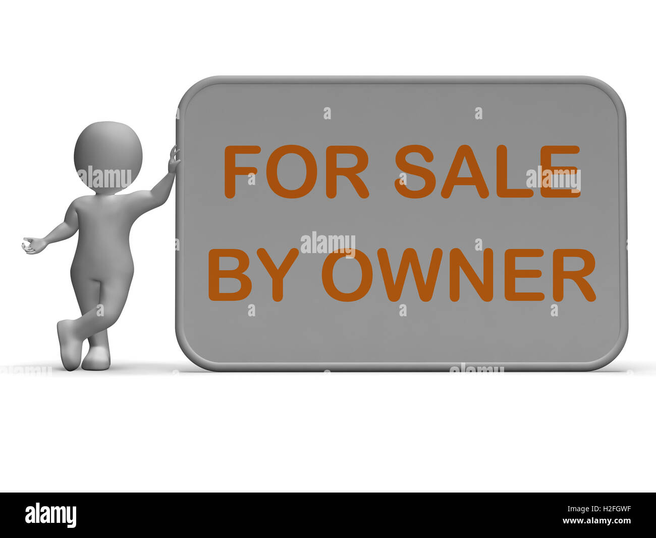 Sign property sale on Cut Out Stock Images & Pictures - Alamy