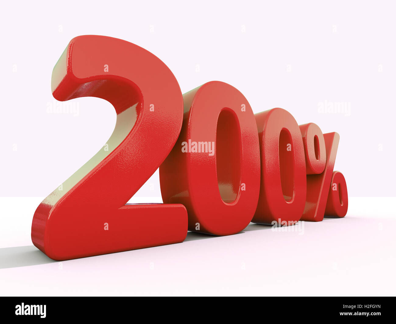 Percentage rate icon on a white background Stock Photo - Alamy