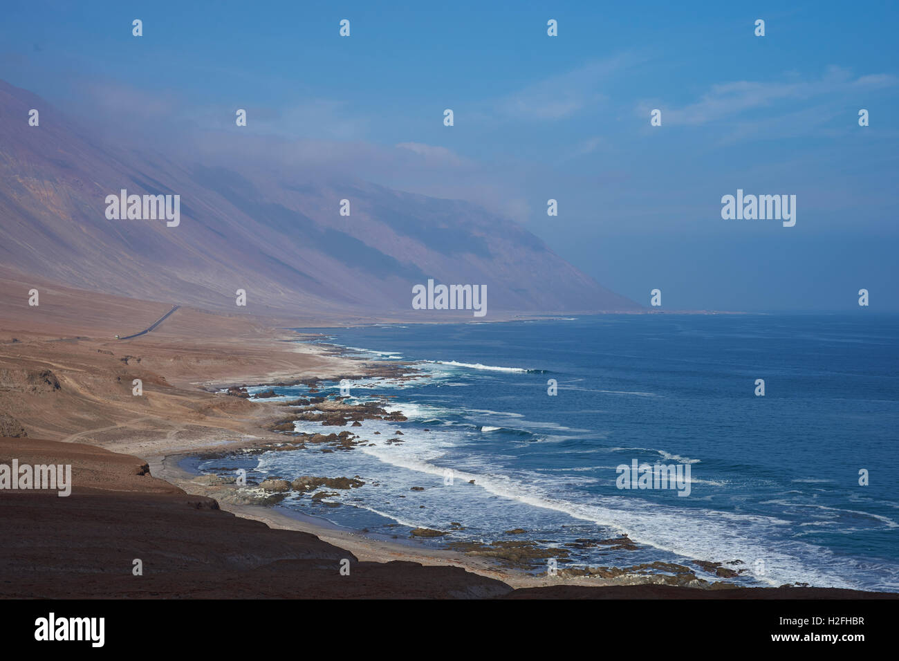Pacific Coast of Chile Stock Photo - Alamy