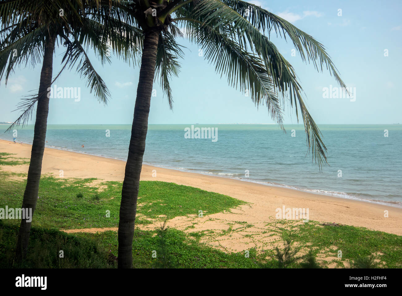 China's Hainan Island tropical coastal scenery Stock Photo - Alamy