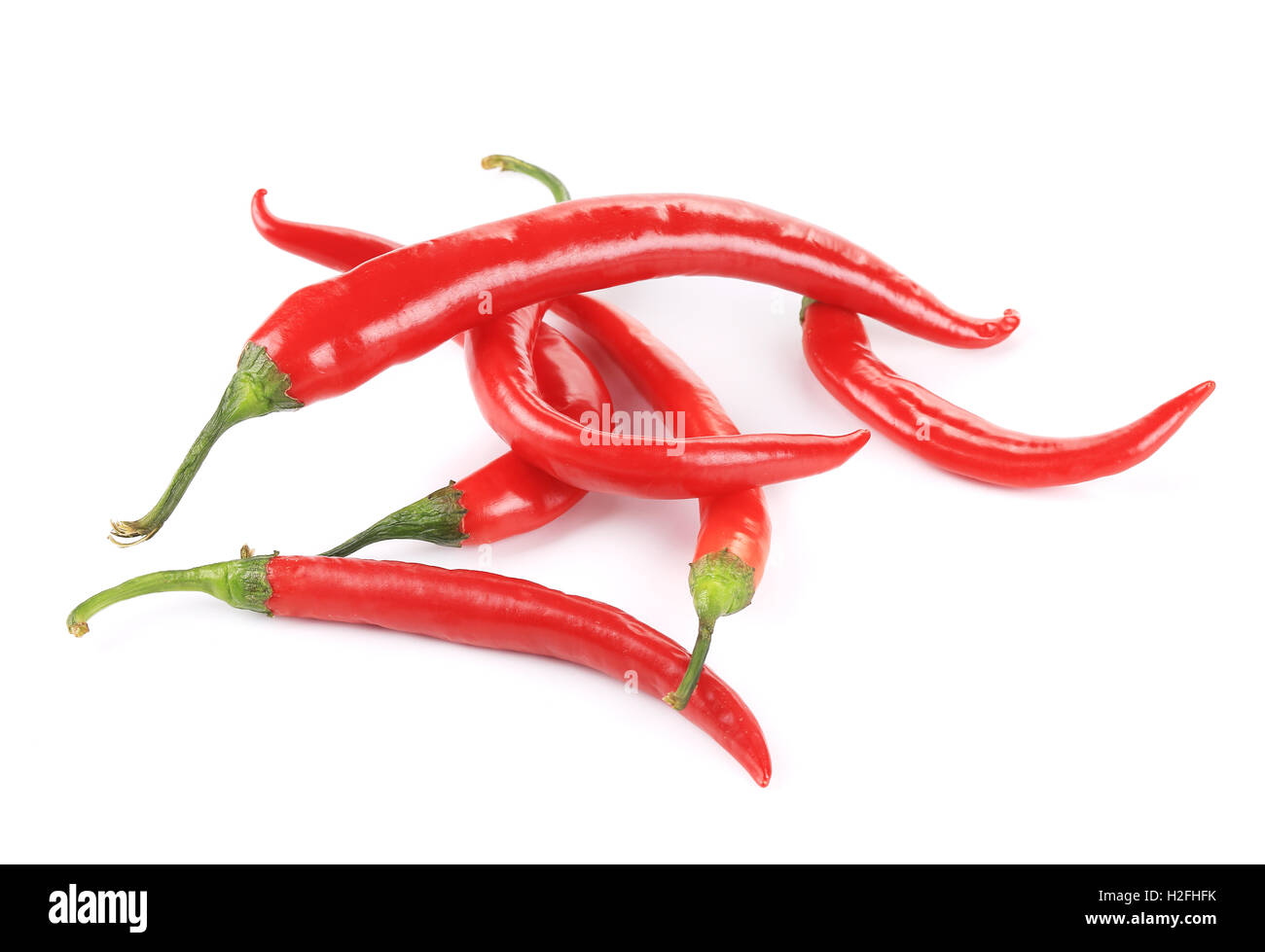 Bunch of red chilli pepper Stock Photo - Alamy