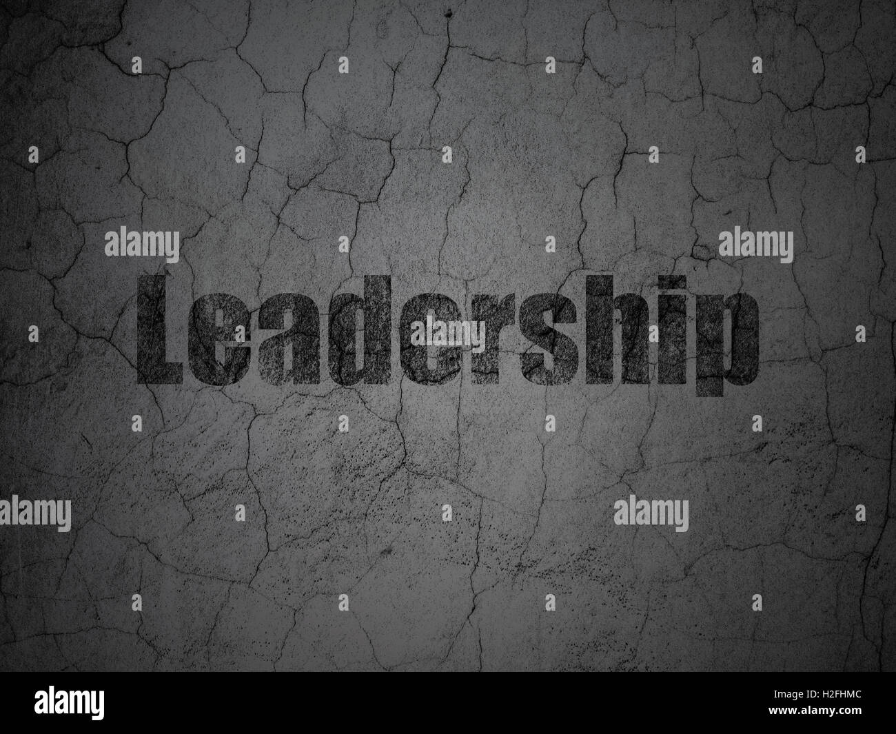 Business concept: Leadership on grunge wall background Stock Photo - Alamy