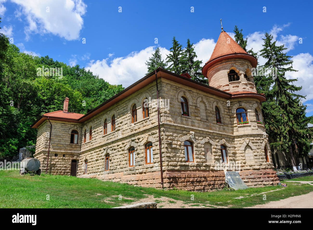 Rudi Women's monastery (convent) in Moldova Stock Photo - Alamy